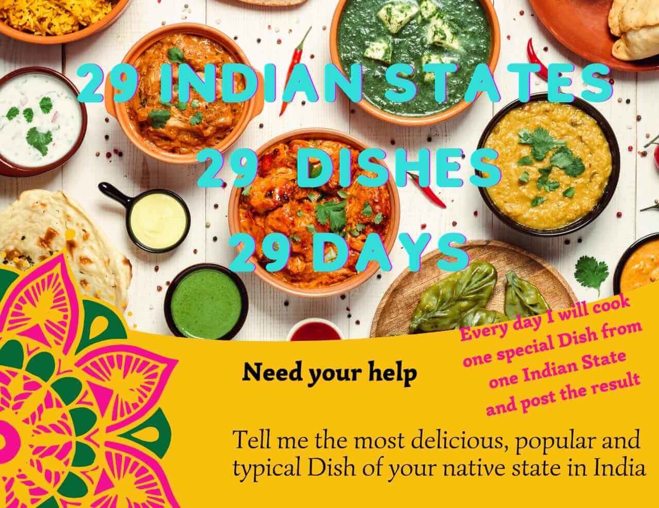 States And Their Famous Food Chart - Infoupdate.org
