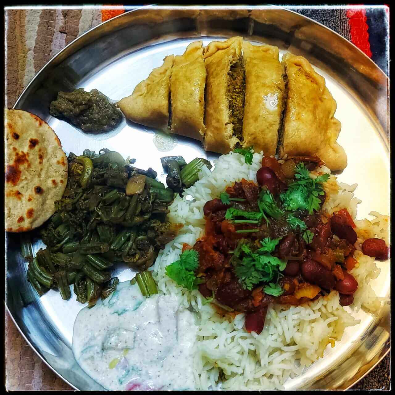 Day 20 Himachal Pradesh: Siddu with Chutney, Rajma Chawal, Lingri with ...